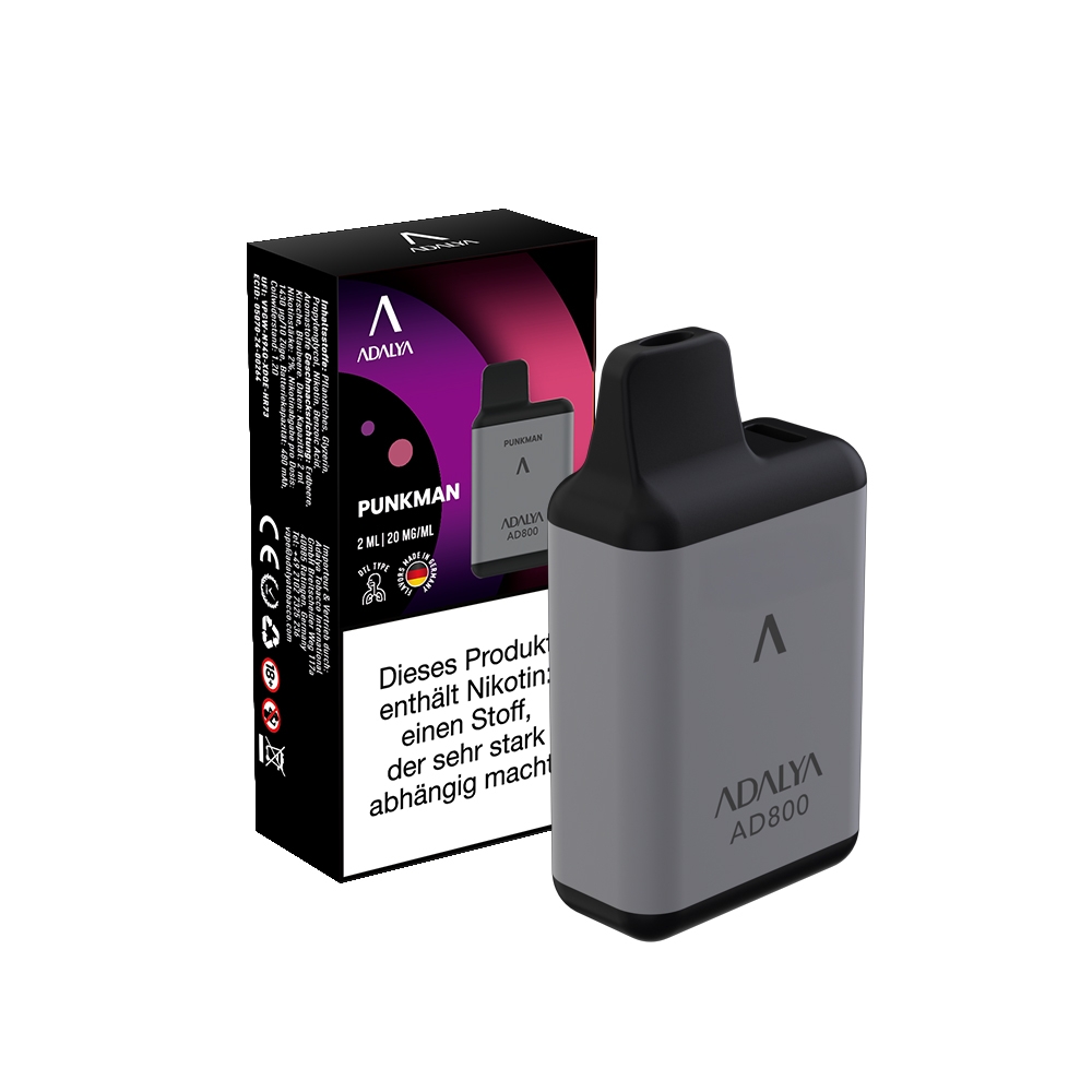 Adalya AD800 Vape - Punkman 20mg kaufen | Shisha-Nil