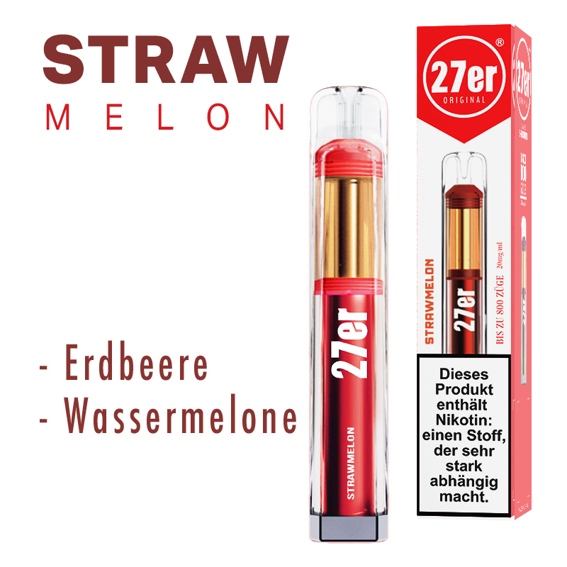 27er Vape - Red Sea/Strawmelon | 4112
